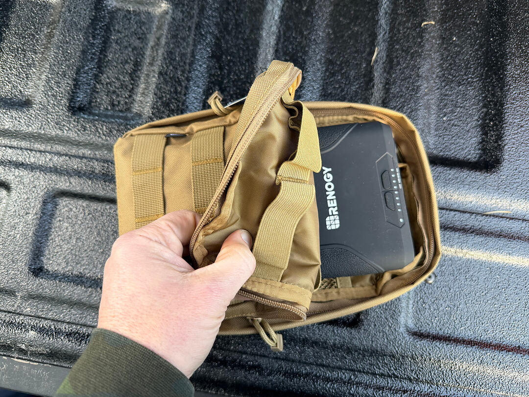MOLLE Mounting Pouch for Renogy 276WH Power Bank - Gear Reviews - Go ...