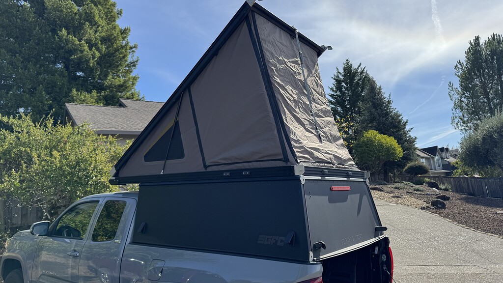SOLD- V2 Camper with Hest Dually Platform 50 for Gen 3 Tacoma Long Bed ...