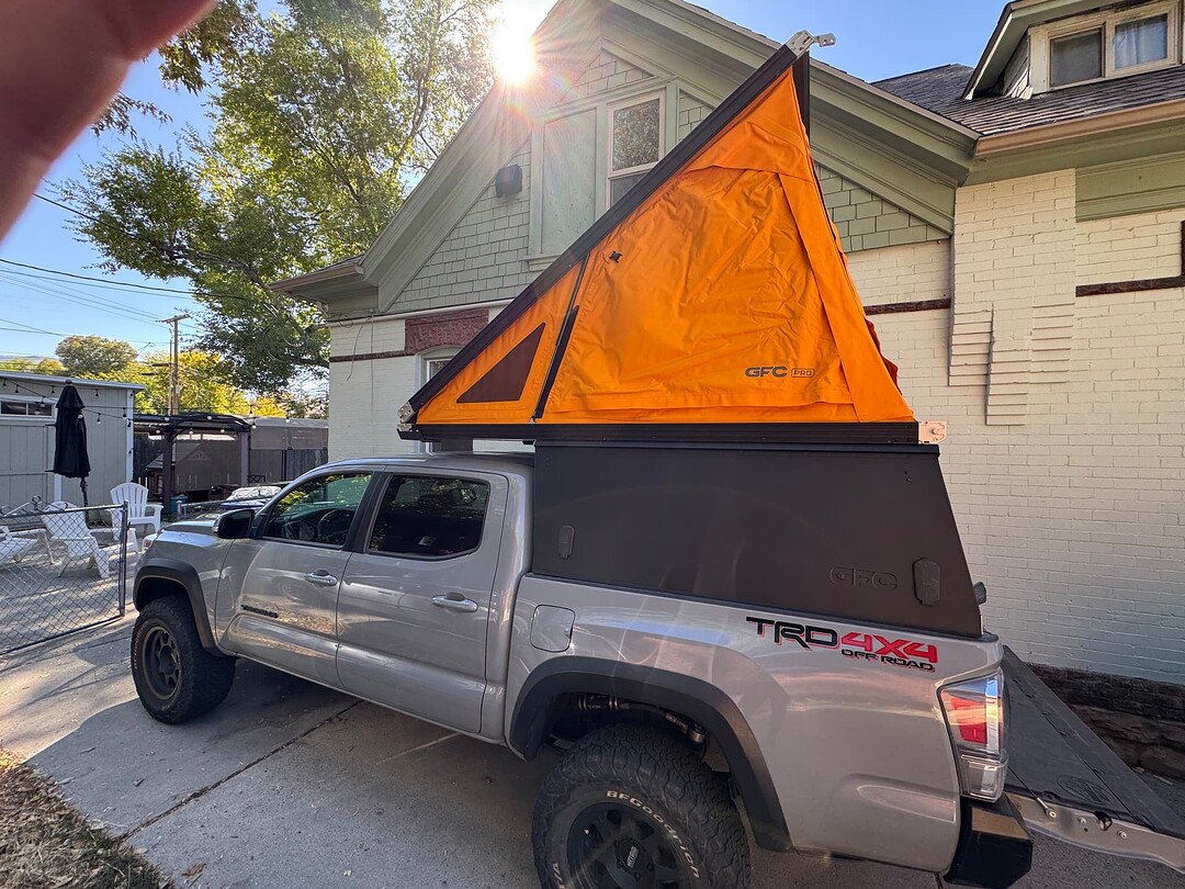 SOLD: GFC V2 PRO Camper for 5FT Tacoma 3rd Gen Salt Lake City, UT - For ...