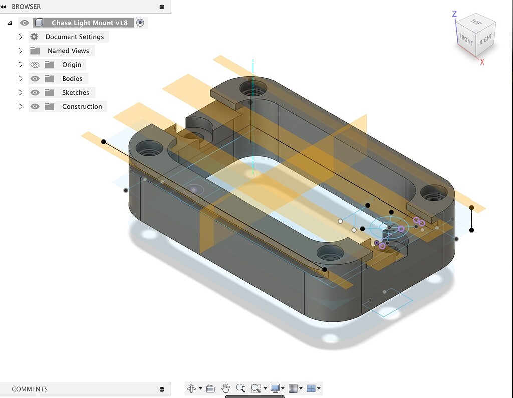 Recessed-ish Chase Lights - GFC BUILDS - Go Fast Forum