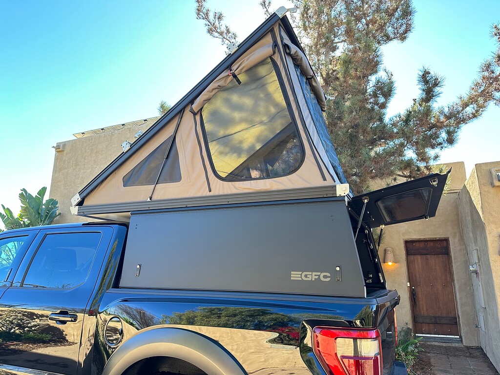 Sold: V2 camper for 2021+ F150 5.5 Very New $8200 - For Sale - Go Fast ...