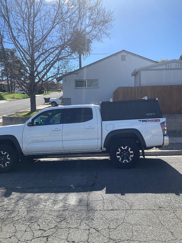 SOLD: For Sale -Brand new GFC topper for Tacoma DCSB; black, front and ...