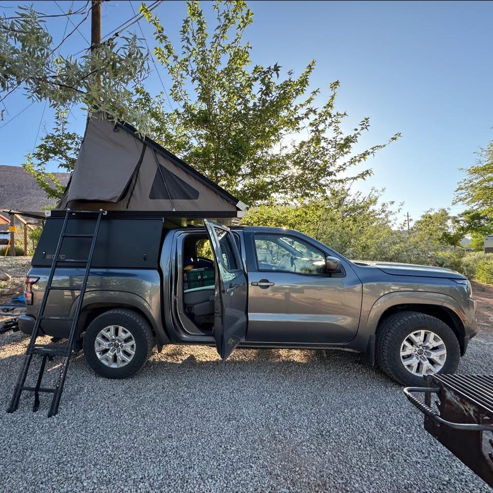 GFC Camper V2 New Model Nissan Frontier Crew Cab Short Box 5' - For ...